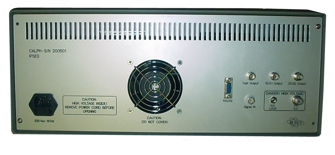 CALPH: alpha counting system | Ipses